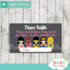 Superhero Girls Diaper Raffle Tickets - D212 - Baby Printables